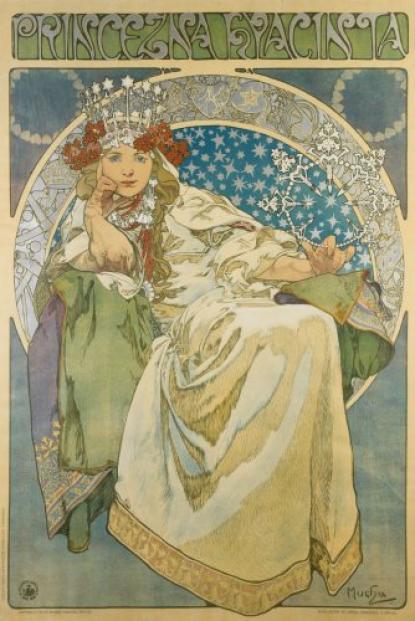 Hír - Rekordlátogatottsággal zár a Mucha-plakátok kiállítása Prágában ...